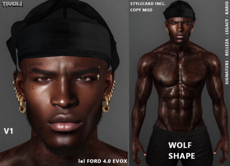 Second Life Marketplace - LEL LELUTKA FORD SHAPE 4.0 EVOX / TIVOLI INC